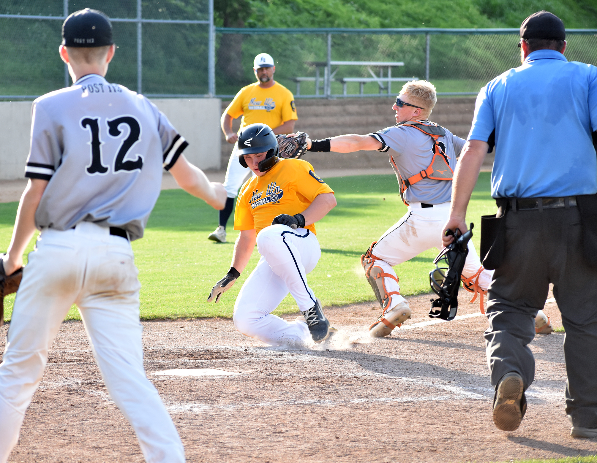 New Ulm Jr. Legion splits doubleheader | News, Sports, Jobs - The Journal